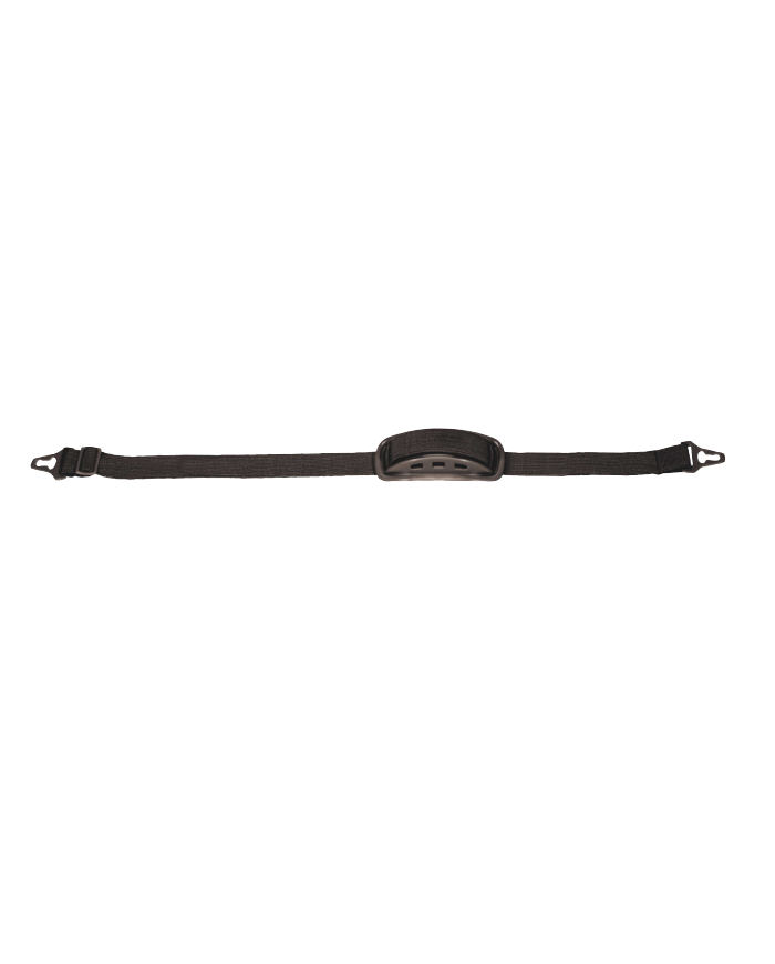 DELTAPLUS MENTALPHA ELASTIC 2 POINT HELMET CHIN STRAP, WITH CHIN PROTE ...